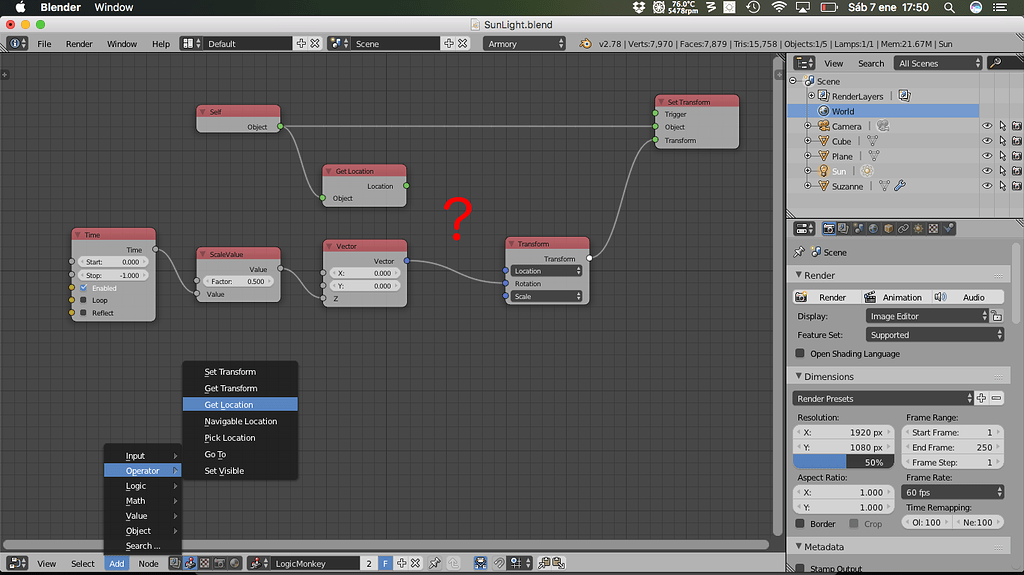 Confusion with logic nodes term "Location" - Logic Nodes - Armory 3D
