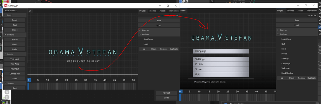 Solved Switch Ui Canvas With Another Ui Canvas With Haxe Haxe Armory 3d 