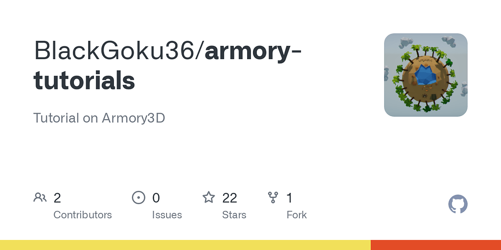 Armory's tutorial - Resources & Tutorials - Armory 3D