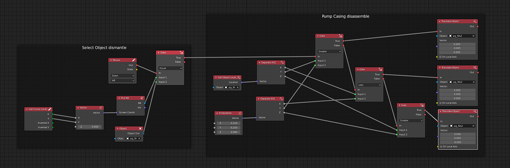 How to setup a sequence of movements by only clicking once? - Logic Nodes - Armory 3D
